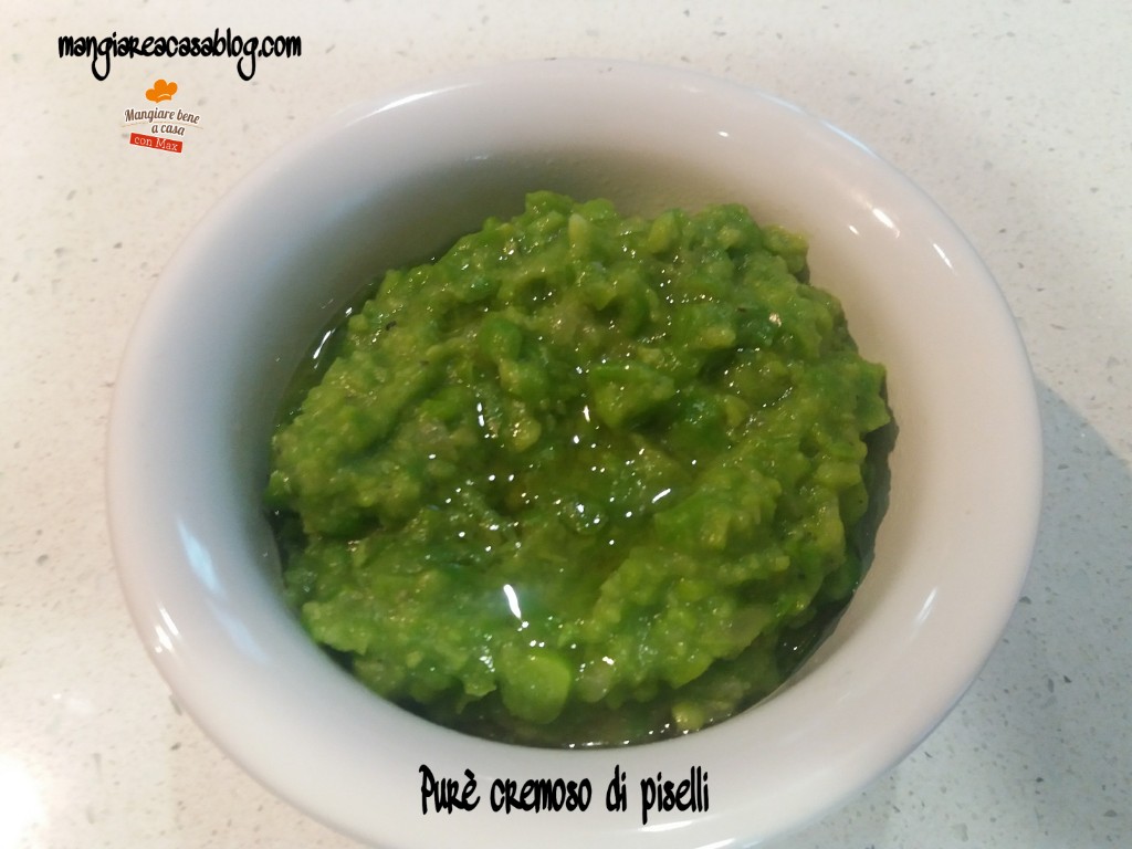 Purè cremoso di piselli – mangiareacasablog.com